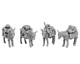 Dnd Donkey Miniature - Etsy