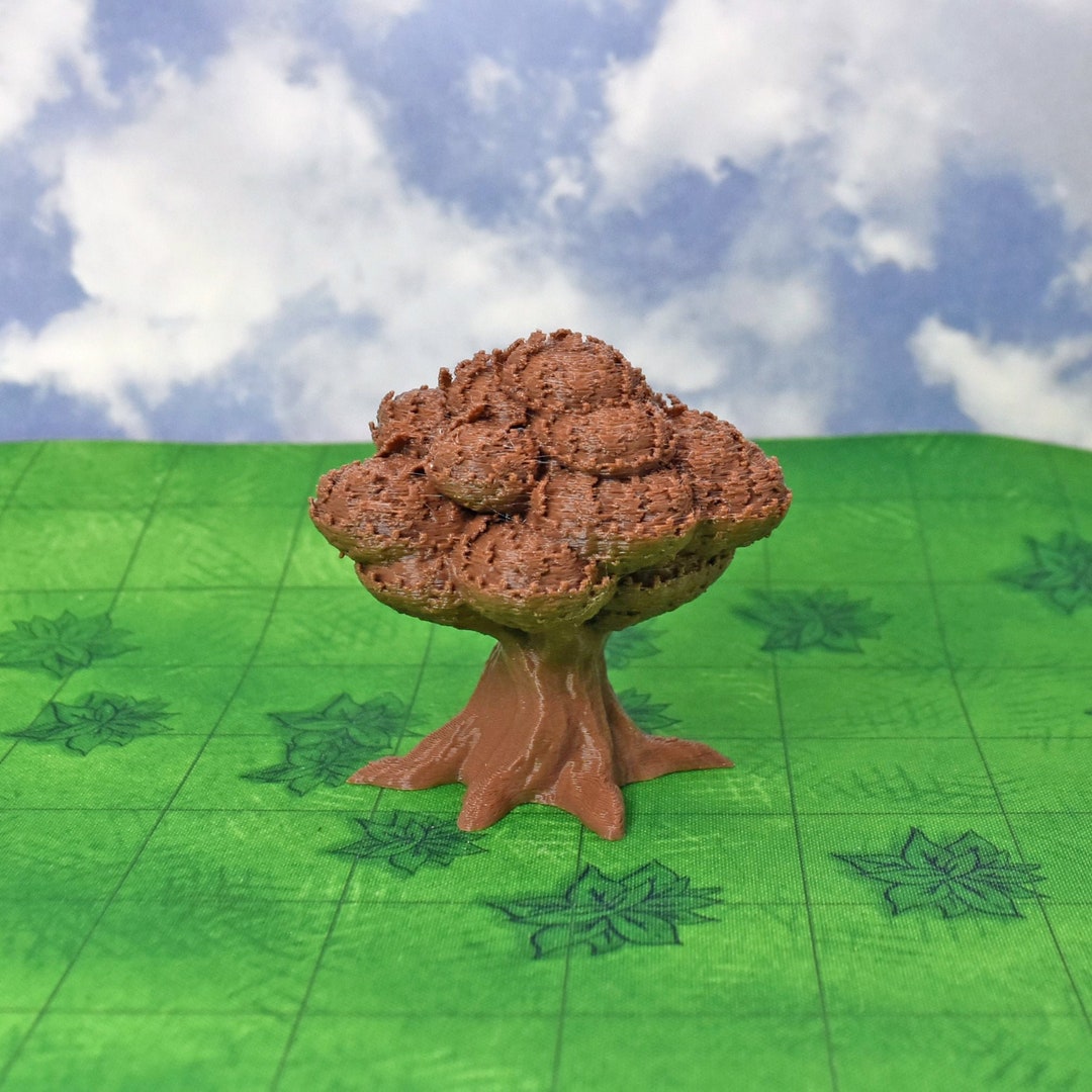 Dnd Terrain Oak Tree 3d Printed Terrain to Use as Dnd Accessories for ...