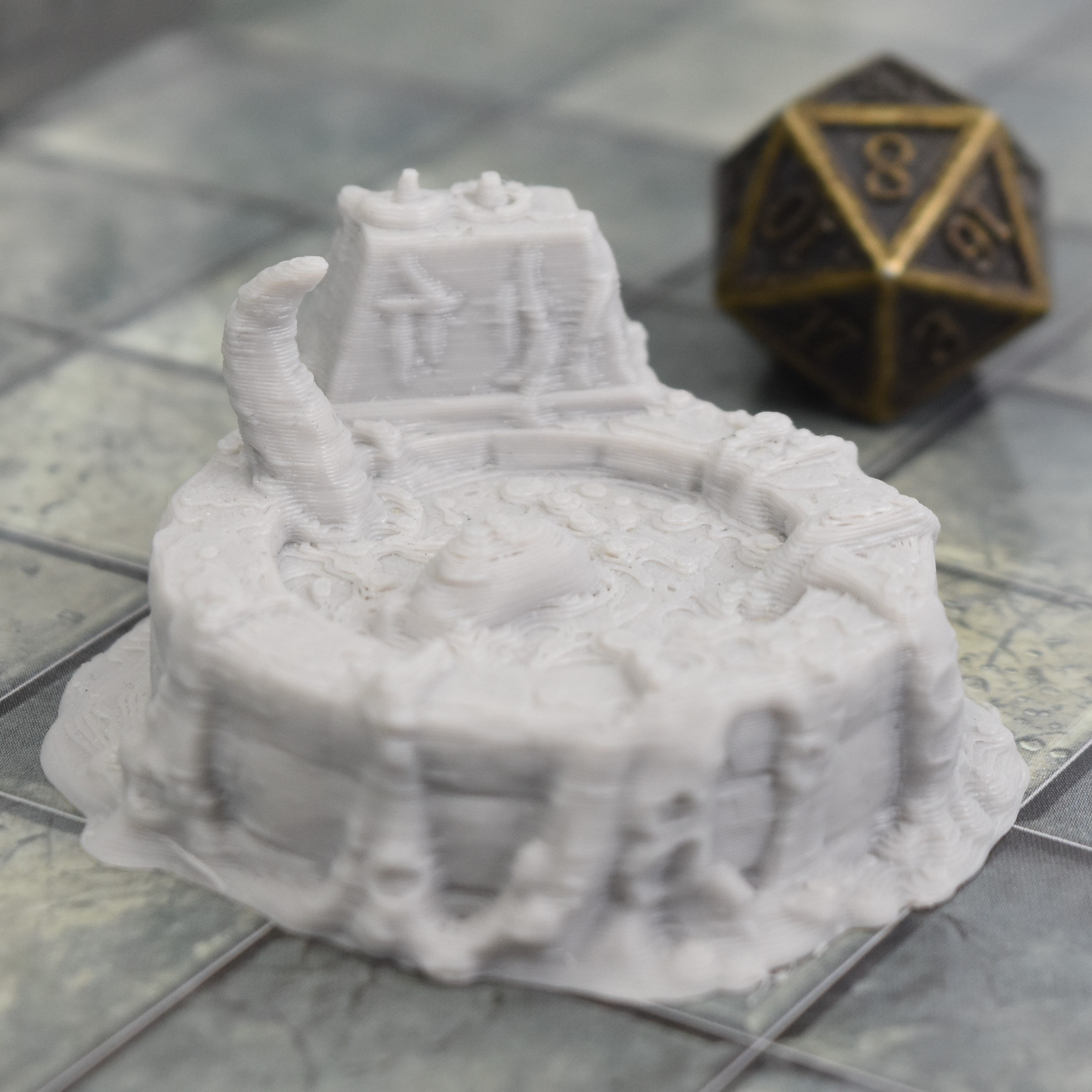 Fantasy Terrain Miniature Larva Spawn Pool for Tabletop | Etsy