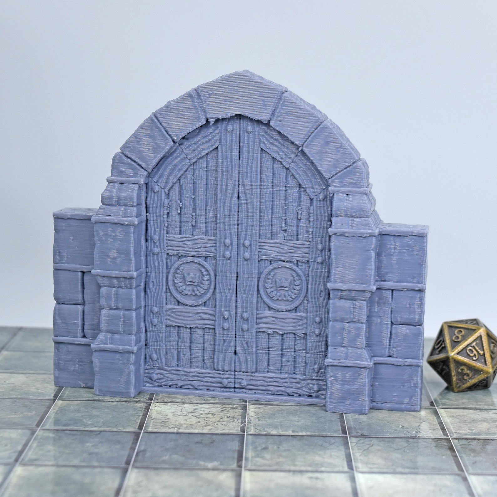 Large Door for Dungeons and Dragons Miniature Wargames or - Etsy