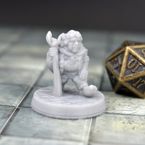 DND Miniature Halfling Wanderer for Tabletop Wargaming Like Dungeons ...