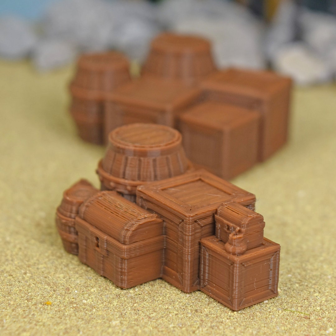 Dnd Terrain Loot Scatter Storage Wargaming Tabletop Terrain Piece for ...