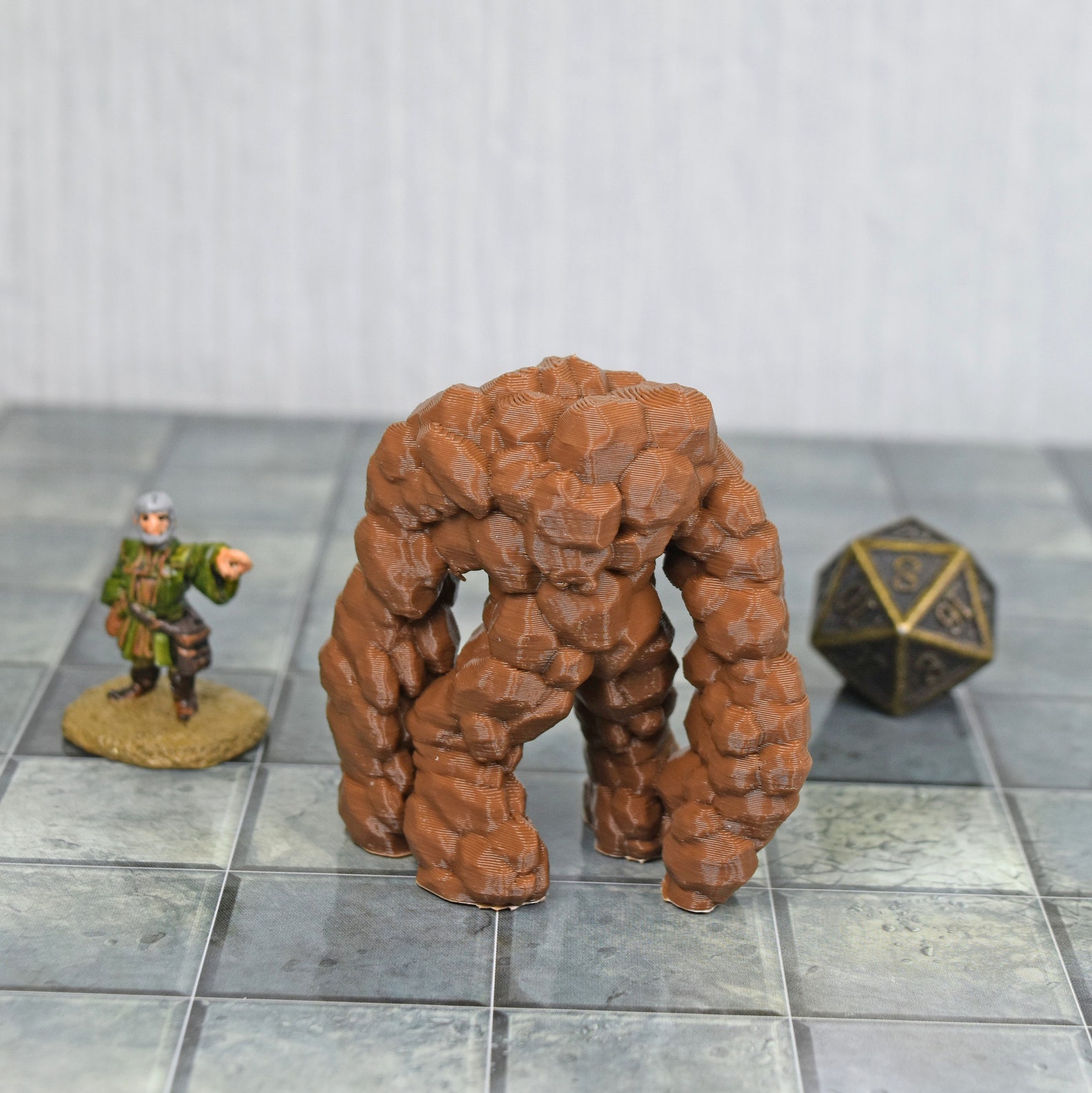 Clod Elemental Miniature for Dungeons and Dragons or Miniature - Etsy
