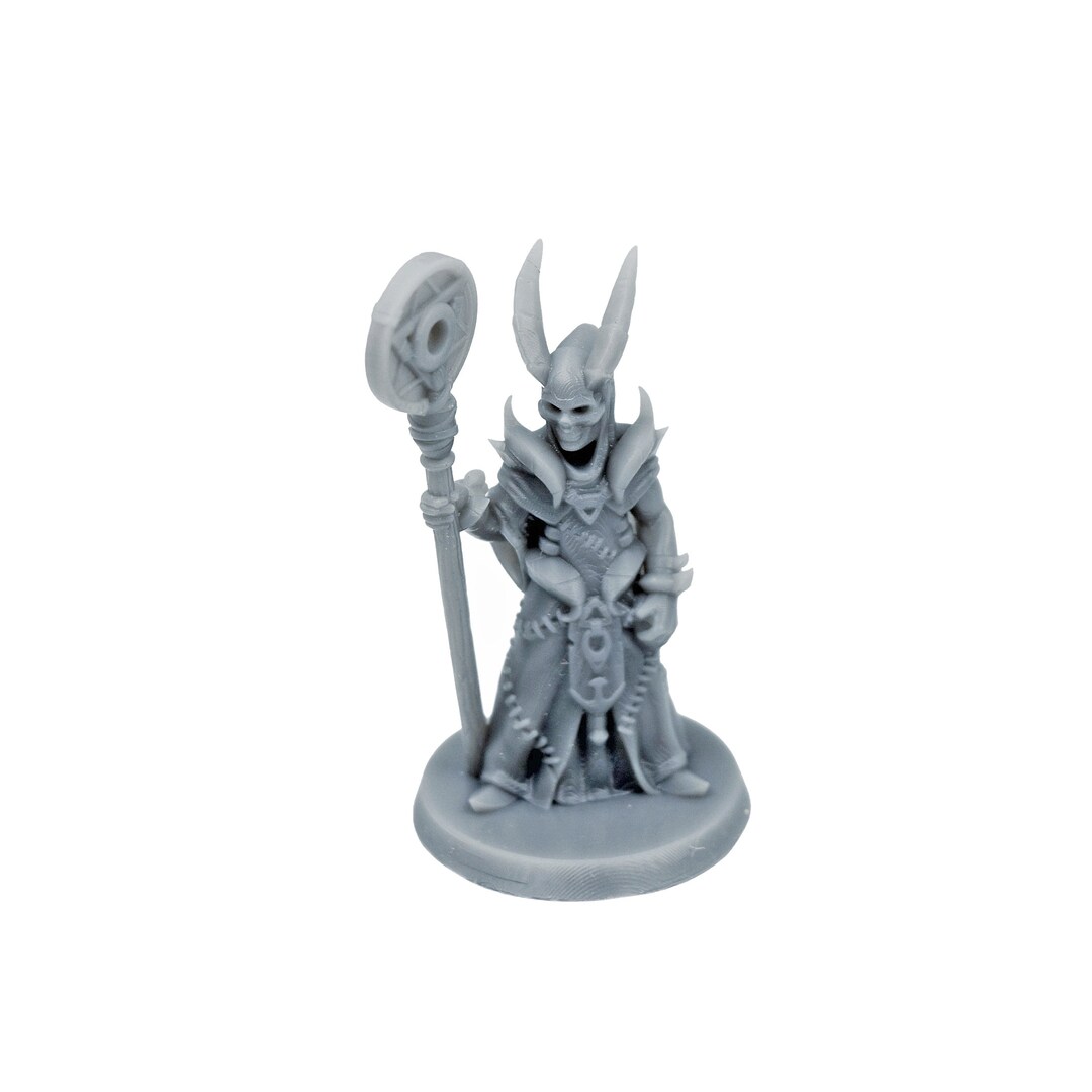 Cultist Miniature Dnd Figures and Unpainted Miniatures for Tabletop ...