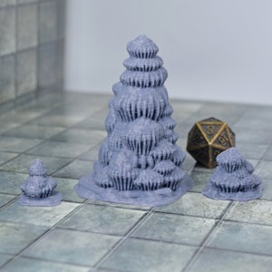 Dnd Cave Miniature Stalagmite Set Wargaming Tabletop Terrain Pieces for ...
