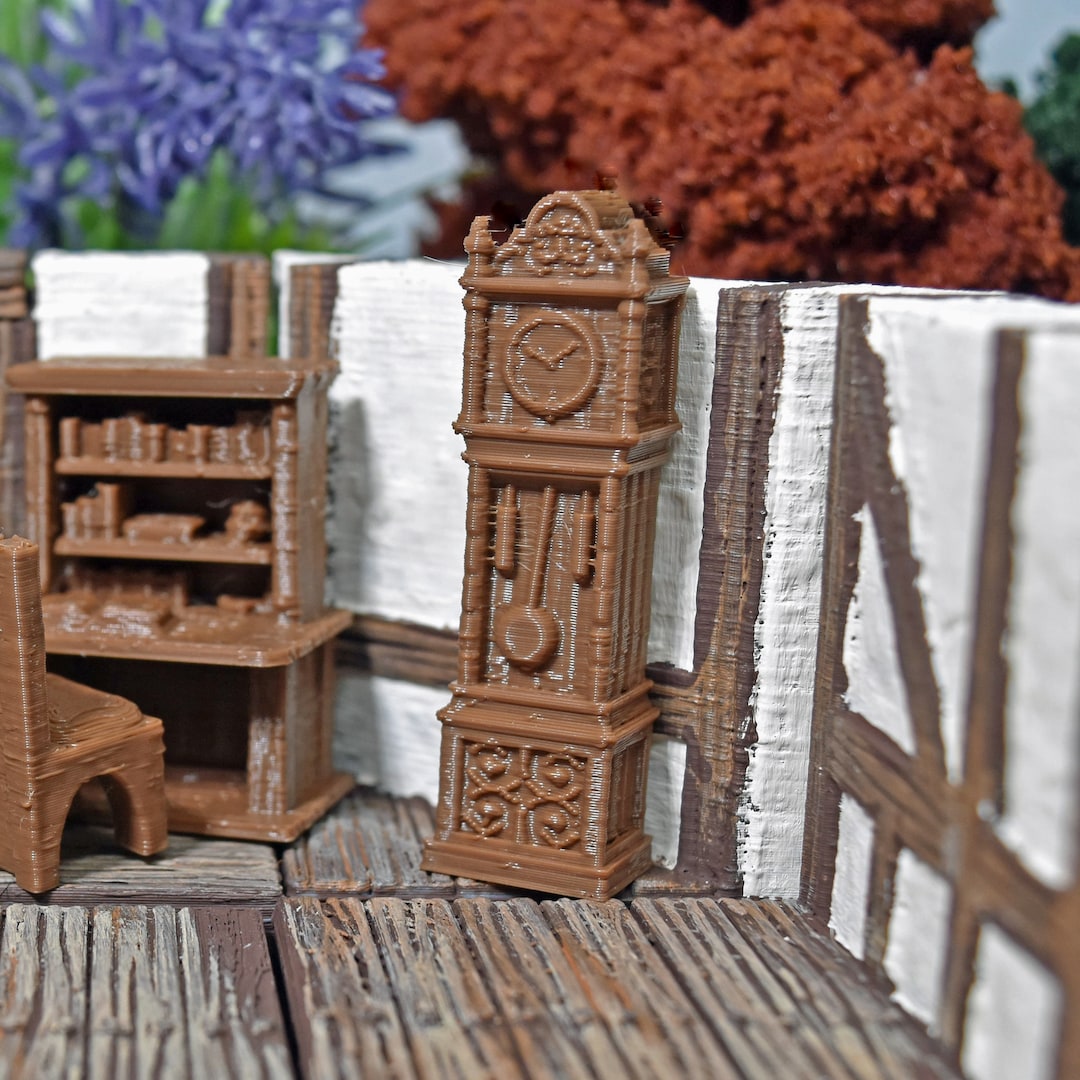 Dnd Village Terrain Grandfather Clock to Use as Dnd Accessories for ...
