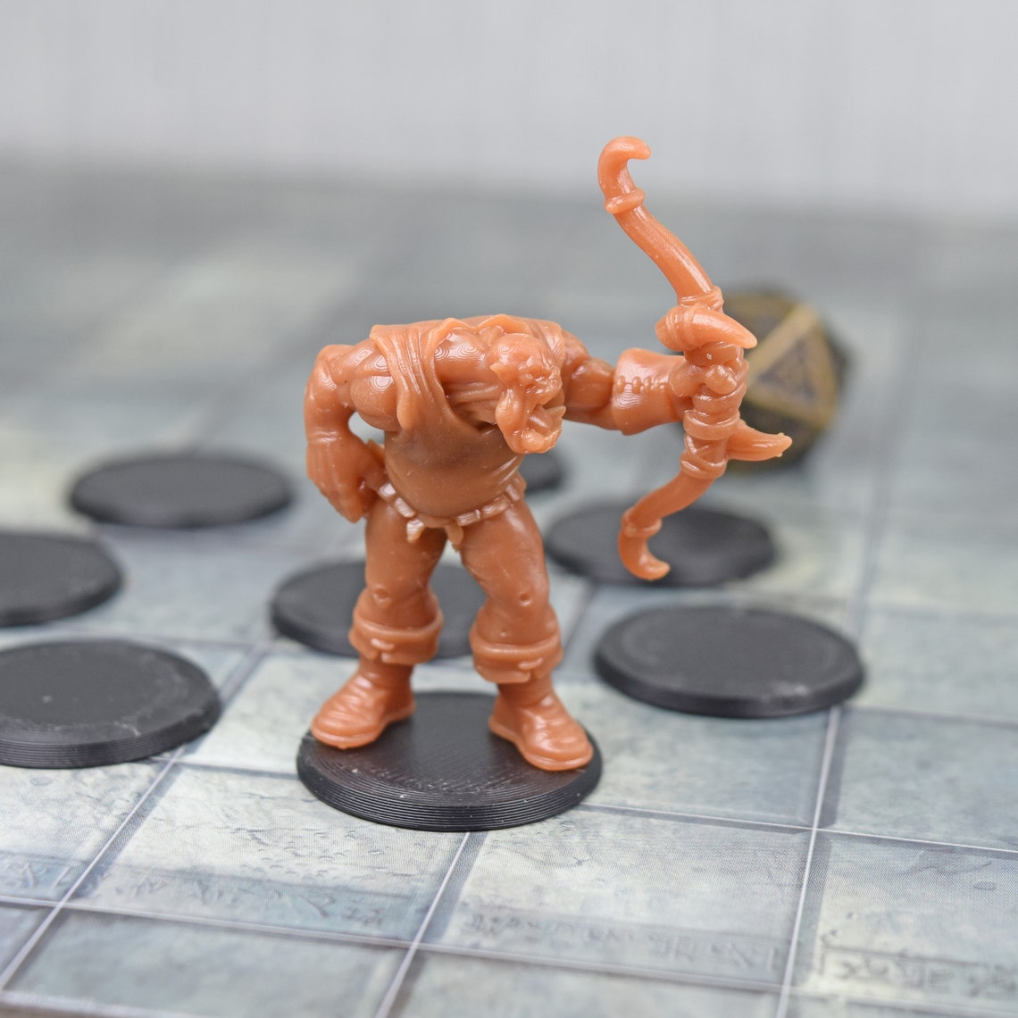 8 Miniature Bases Warhammer 40k 28mm miniatures | Etsy