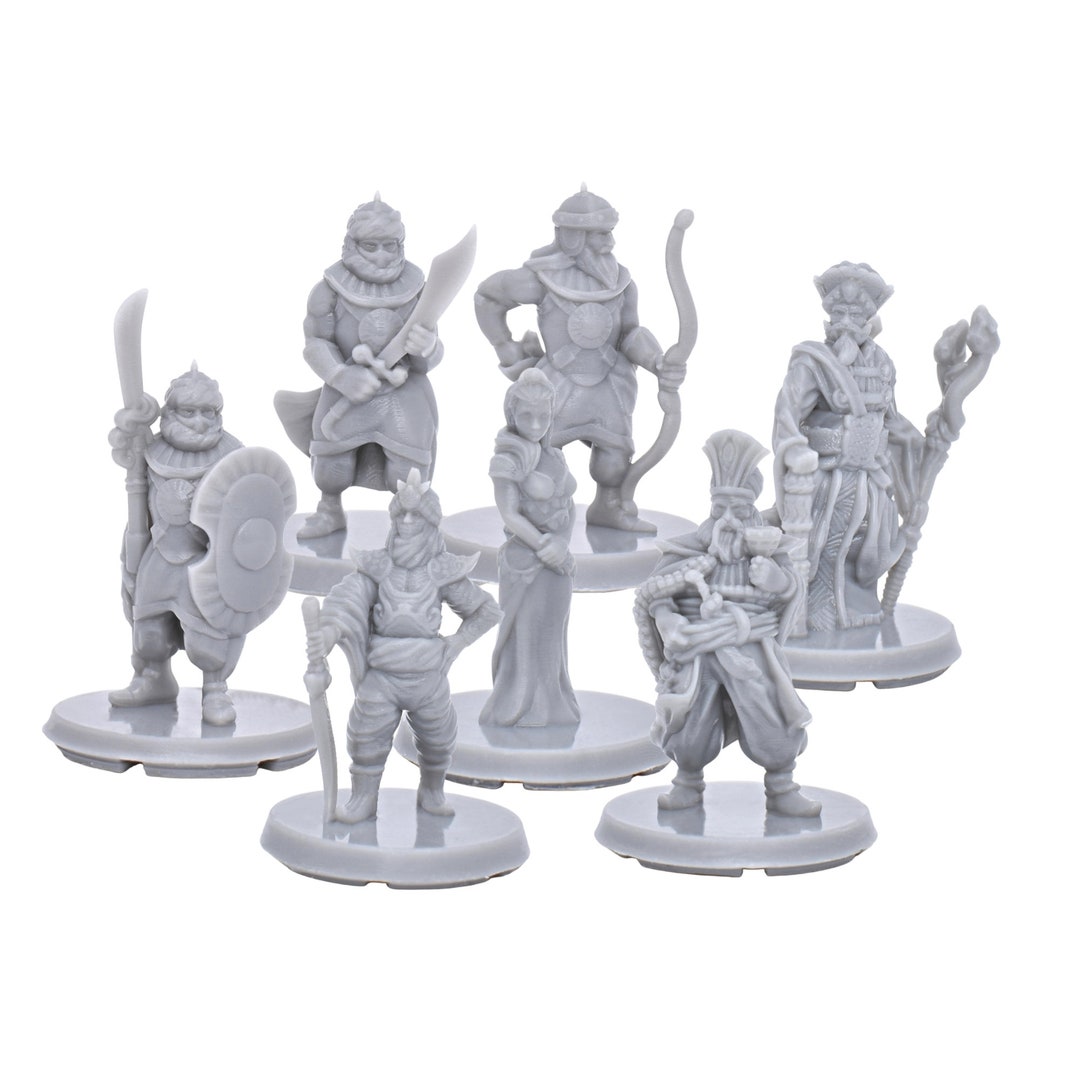 Dnd Miniatures Set of Sultan Palace Miniatures Are Unpainted Miniatures ...