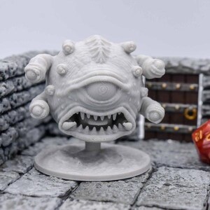 Angry Eyebeast Beholder Miniature for TTRPG Miniature Wargames by ...
