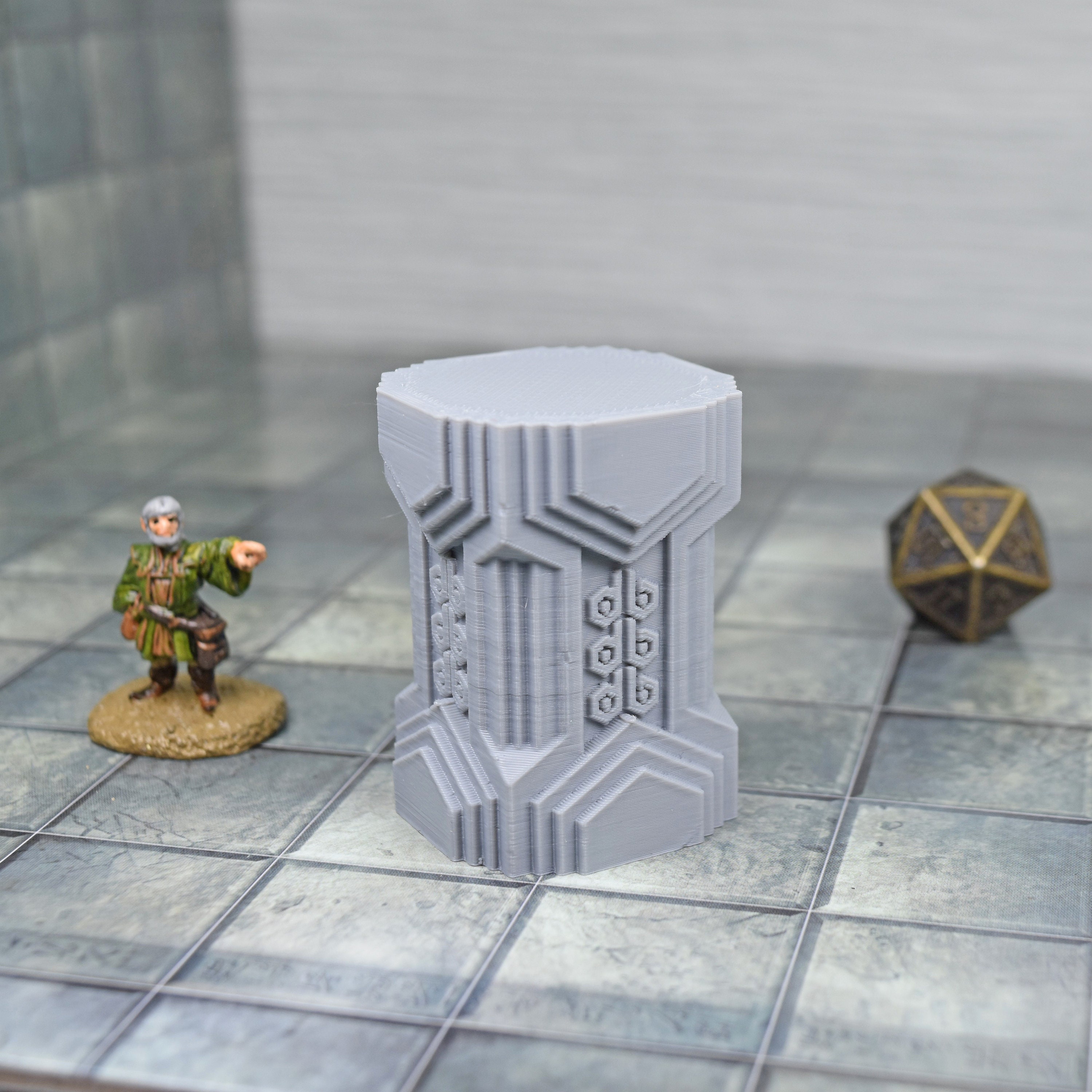 Toys & Games Toys 28mm Miniature Terrain Cavern Pillar for Dungeons and ...