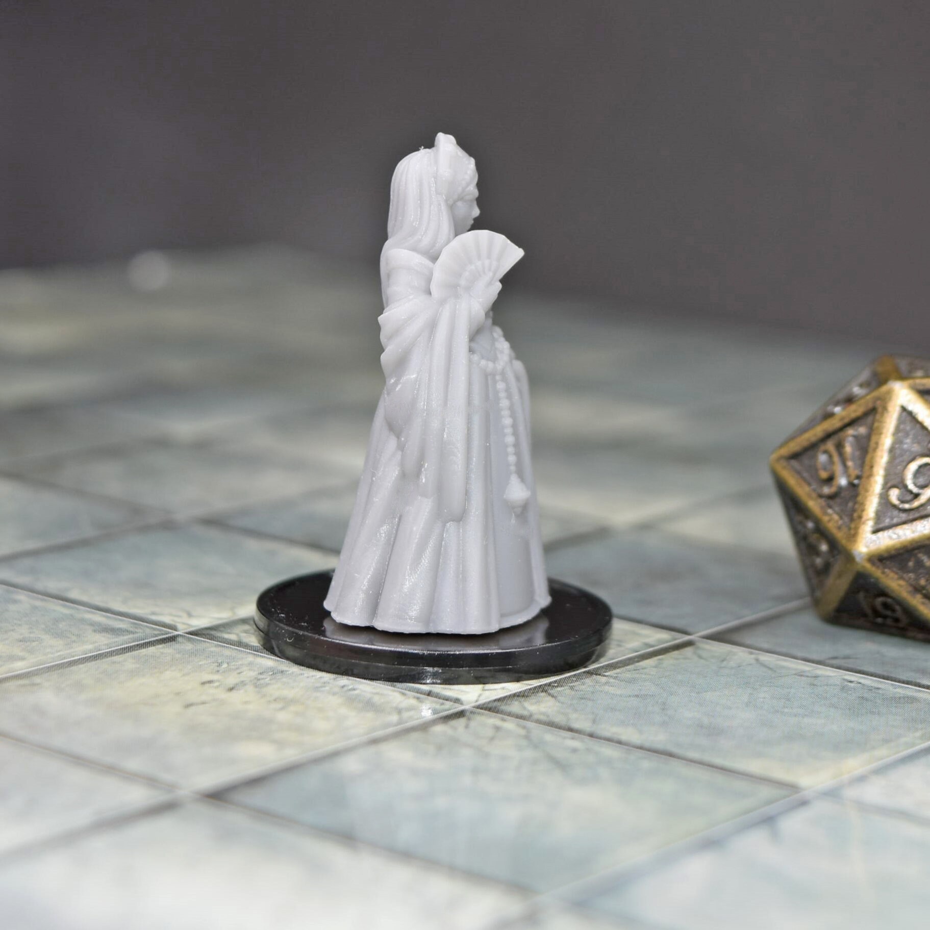 Courtesan Fantasy Miniatures for Tabletop Roleplaying Games - Etsy