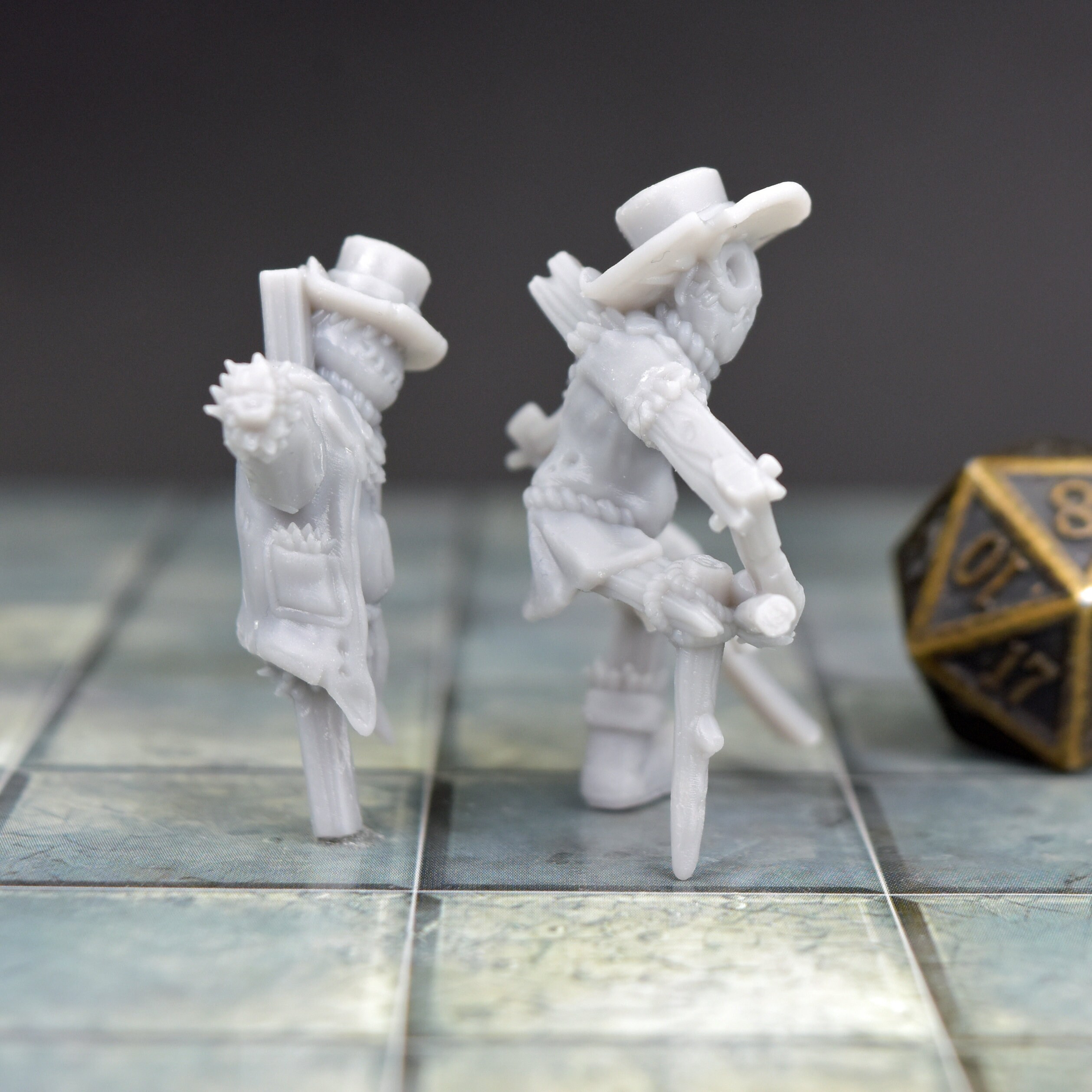 Scarecrow With Living Scarecrow Miniature Set for Warhammer | Etsy