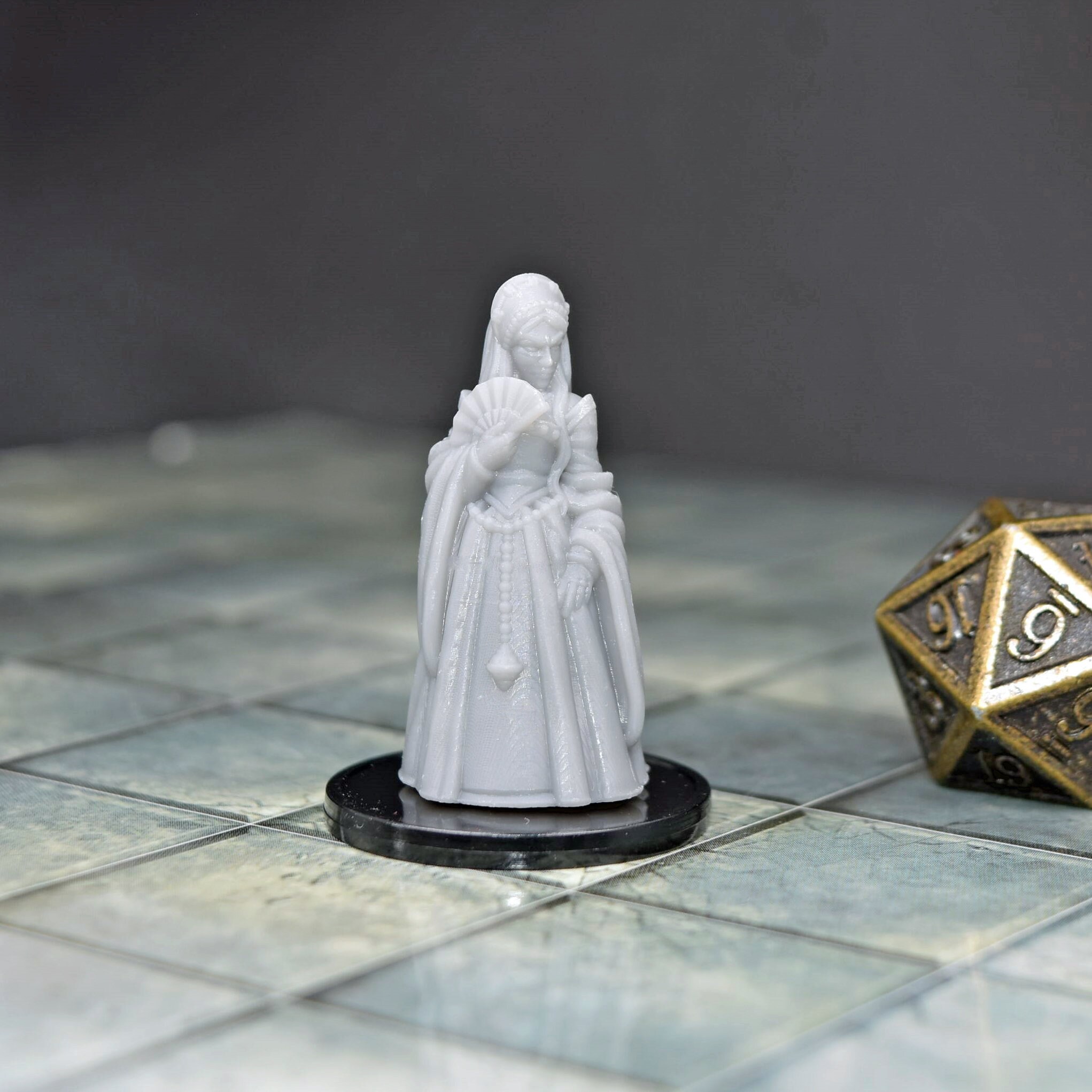 Courtesan Fantasy Miniatures for Tabletop Roleplaying Games - Etsy
