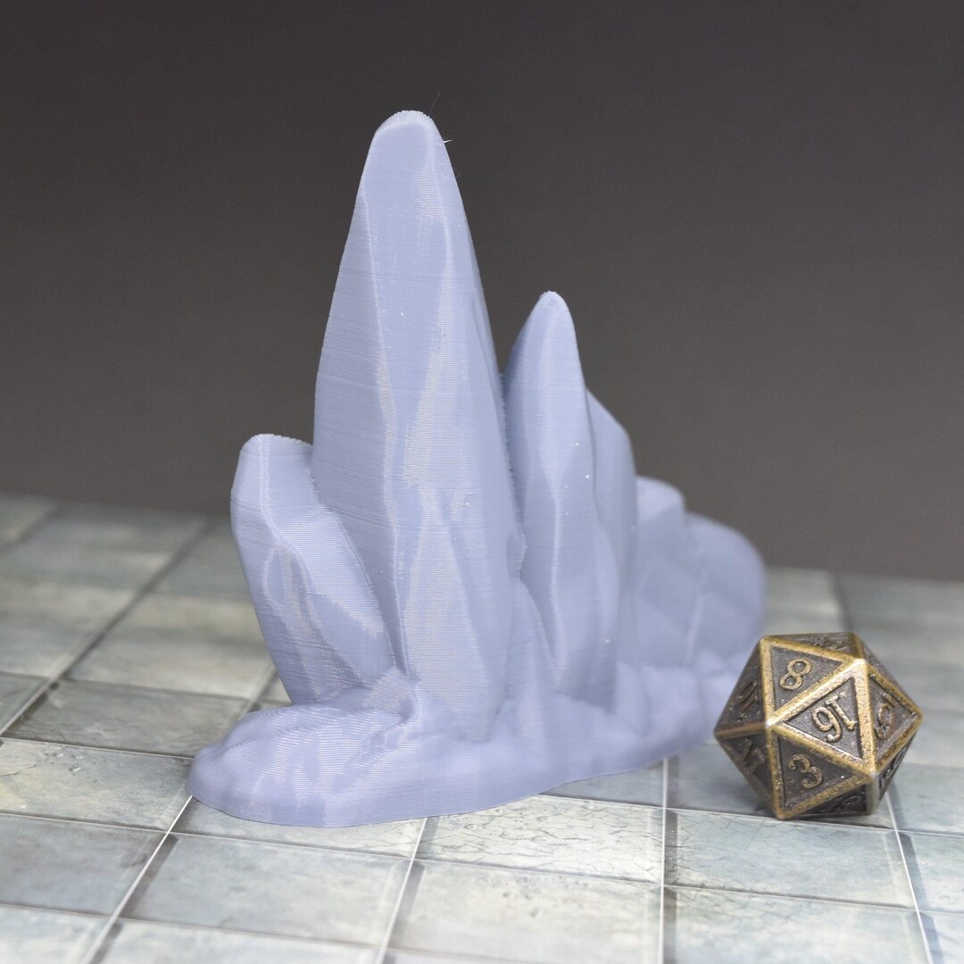 Dnd Terrain Rocks Huge Ice Rock to Use as Dnd Accessories for Tabletop ...
