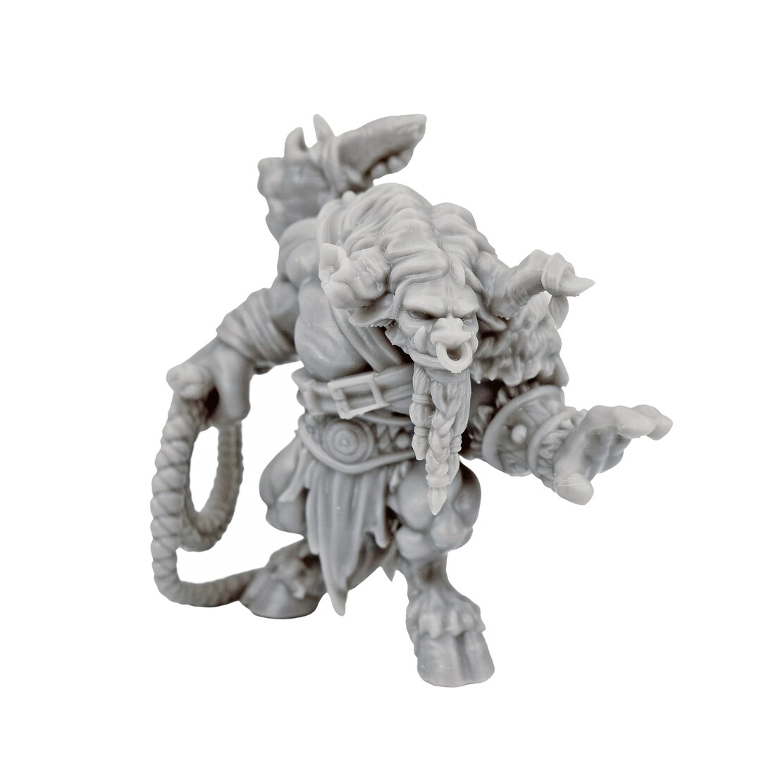 Dnd Figures Anthropomorphic Minotaur Beastlord Dnd Miniatures for ...