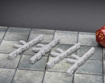 Swinging Trap Spiked Mace Openlock Dungeon Tile Dnd Miniature Terrain ...