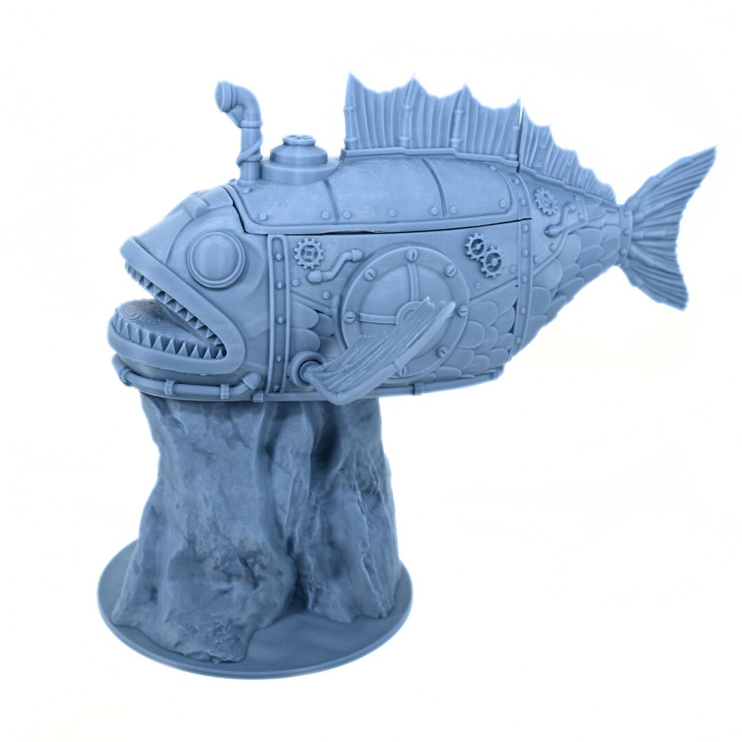 Fantasy Gnomish Submarine Miniature for Tabletop Roleplaying Games as ...