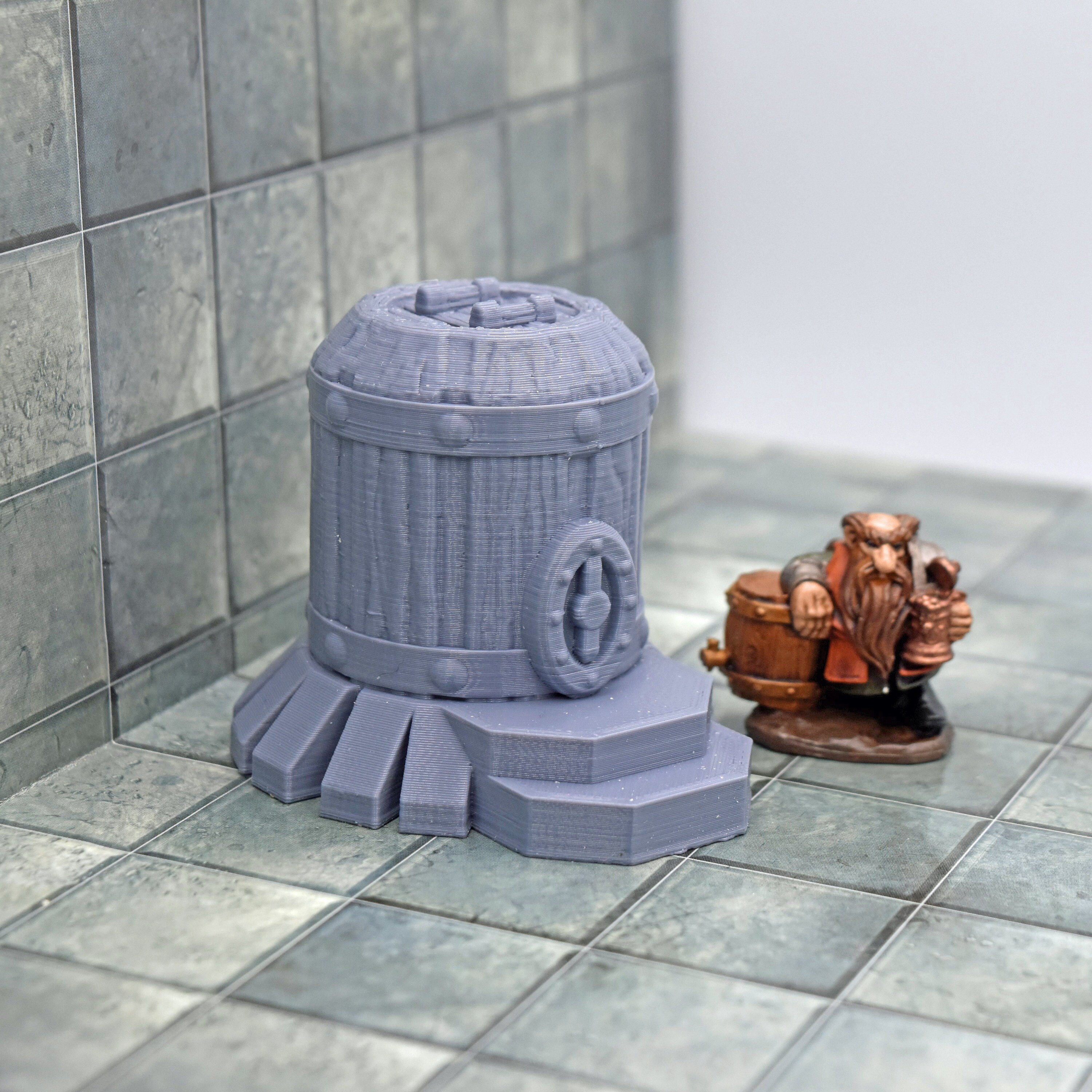 Miniature Dwarven Large Brewer for Tabletop Miniature RPG - Etsy UK