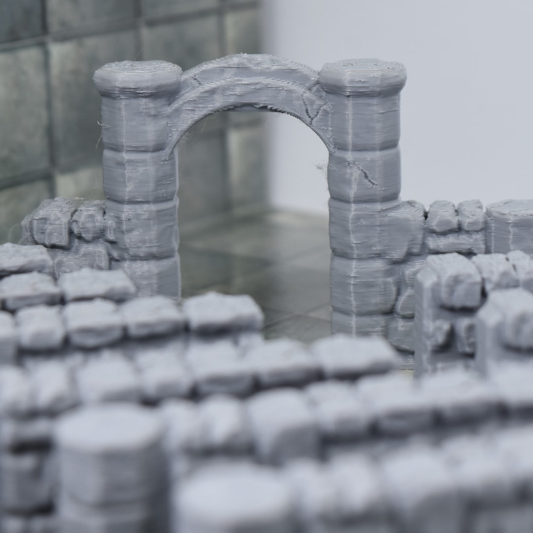 Dnd Modular Terrain Set of Dungeonsticks Brick Building for Tabletop ...