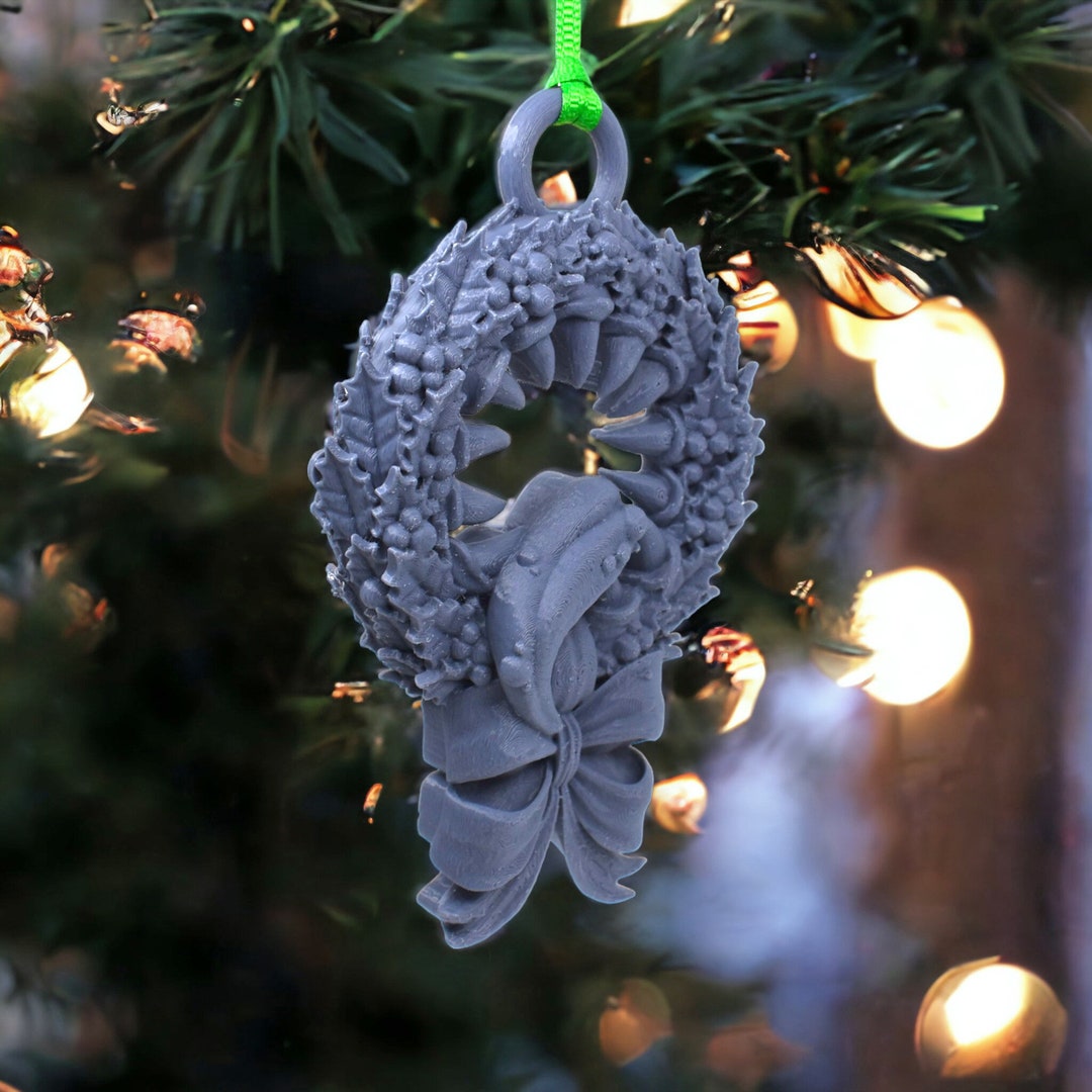 Dnd Christmas Ornament Wreath Mimic Dungeon Master Gift or Dnd Gift for ...