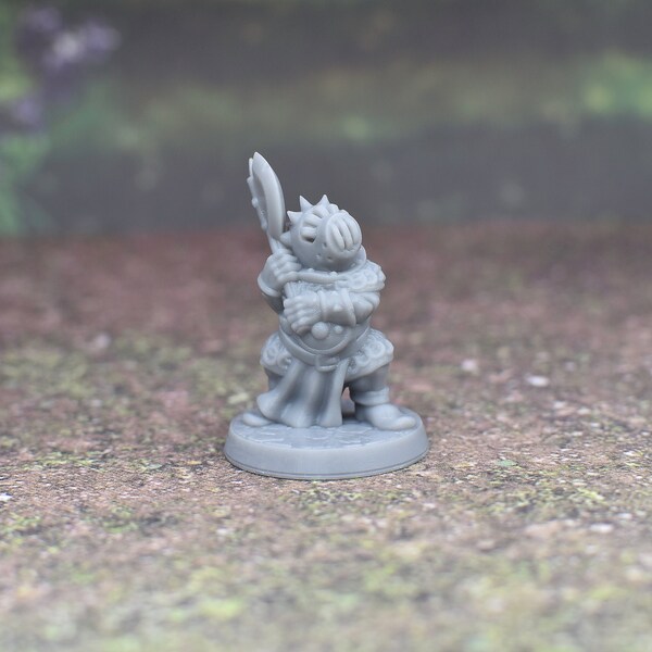Pig Orc Miniature - Etsy