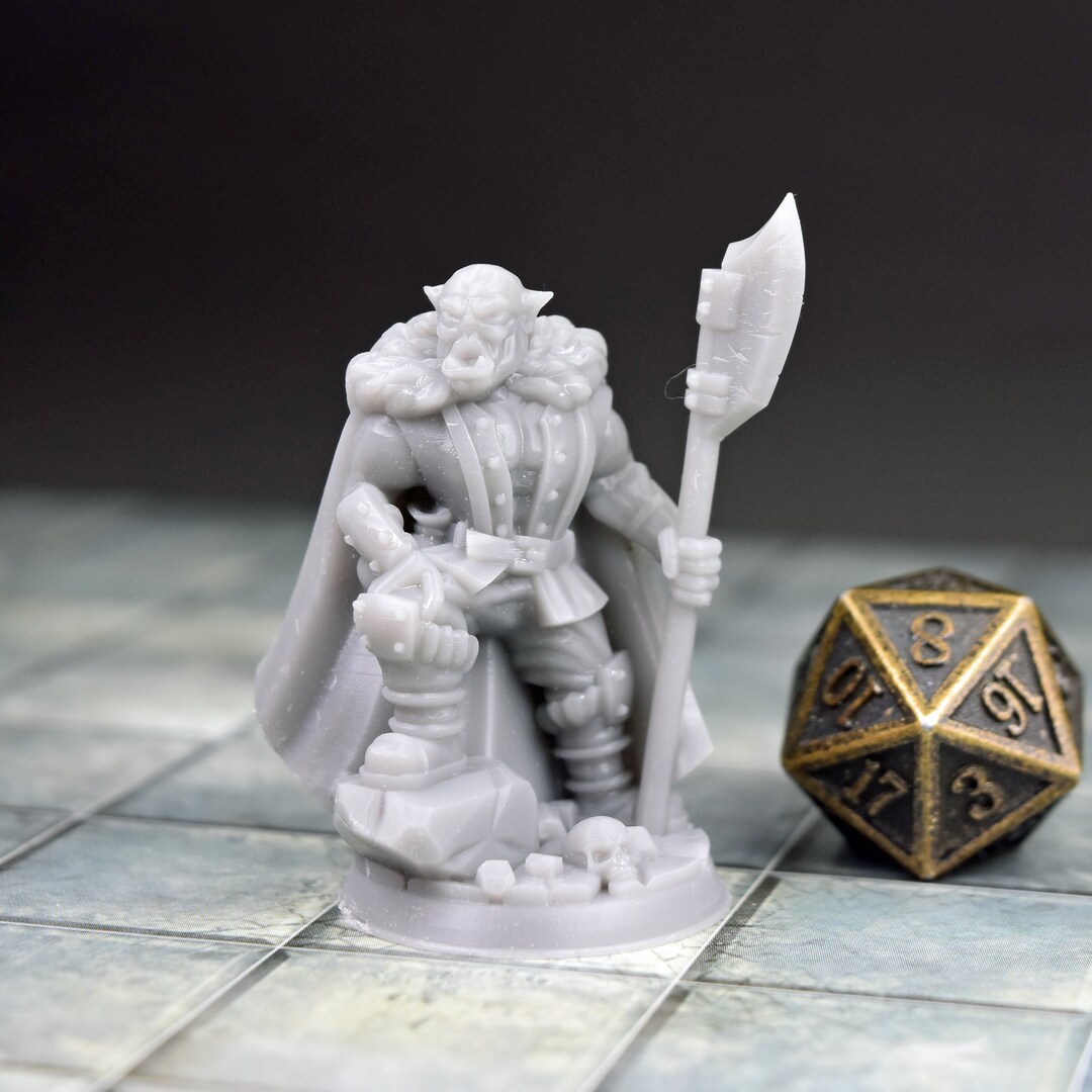 Dnd Pirate Miniature Orc Bandit unpainted figures for tabletop ...