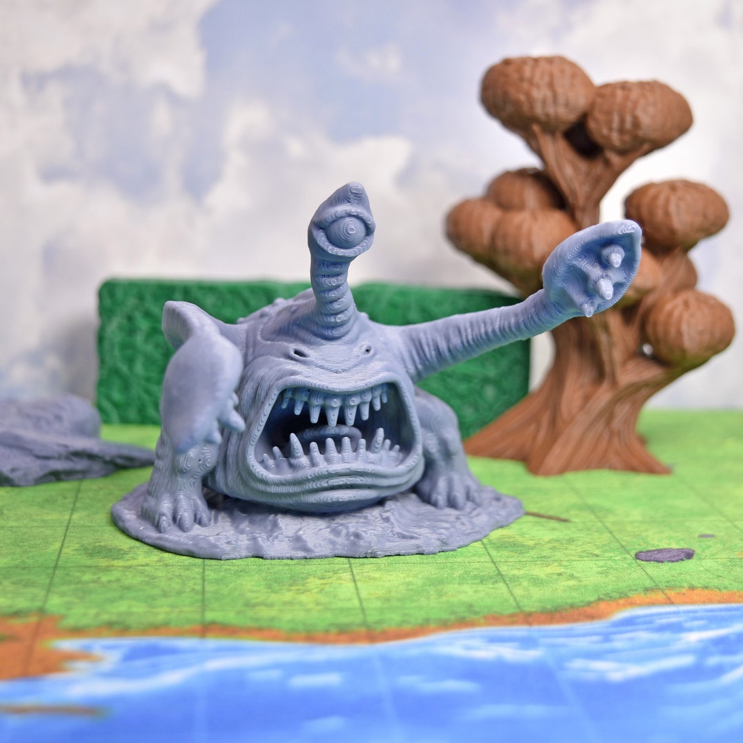 Dnd Miniature Garbage Beast Miniature for TTRPG Miniature Wargames and ...
