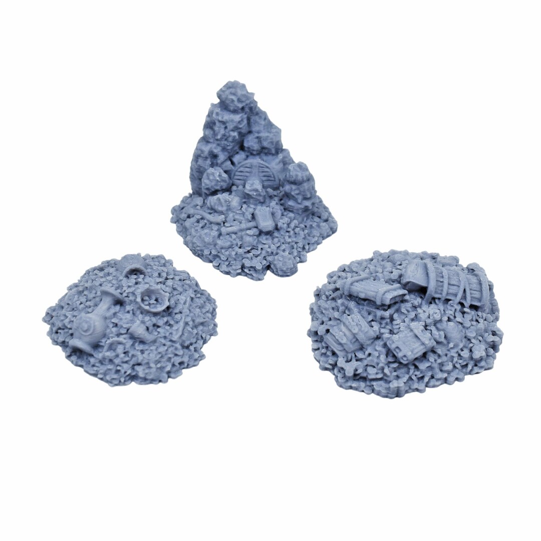 Dnd Terrain Treasure Piles is 3d Printed Terrain to Use as Dnd ...