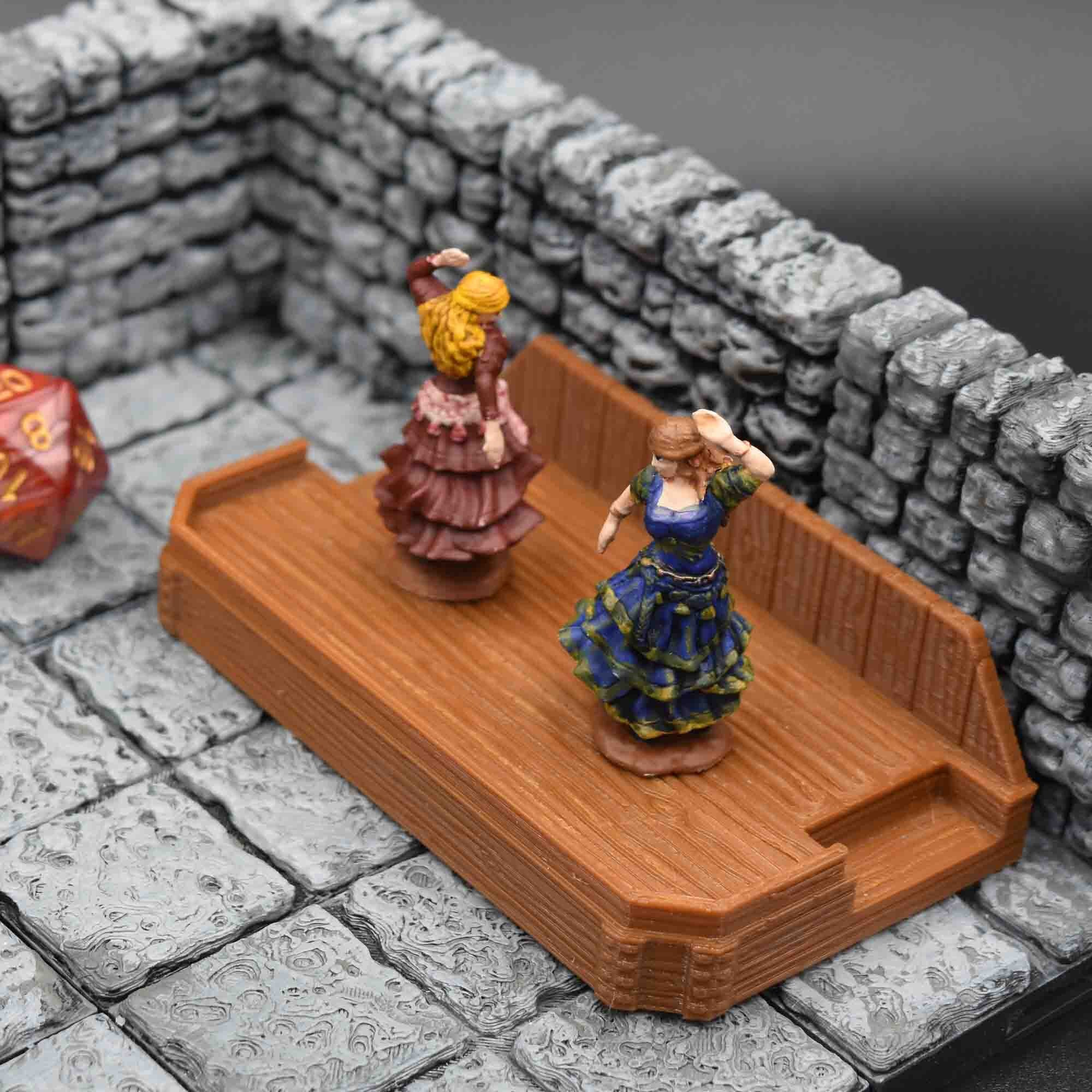Cooking Pot RPG miniature furniture 3D Printed 28mm Scatter Terrain ...