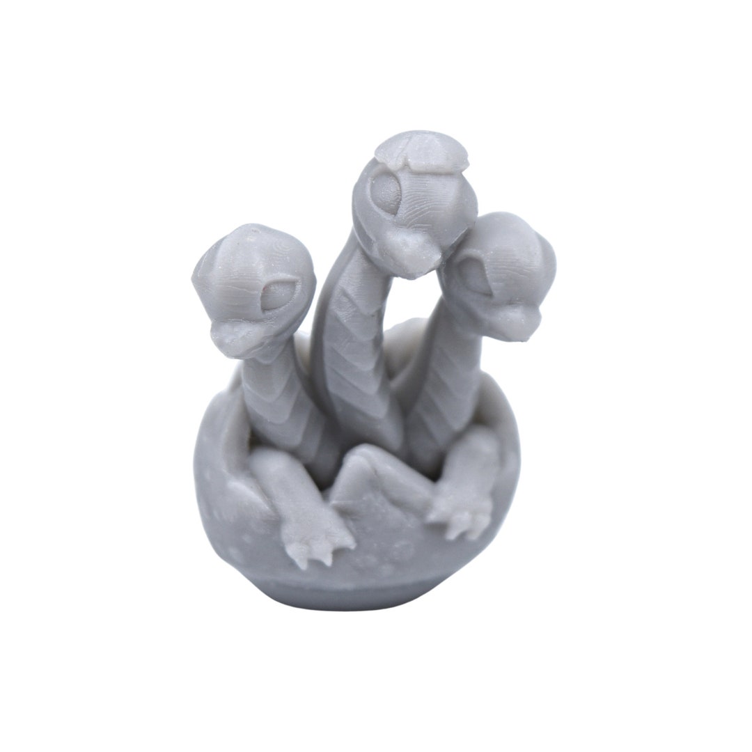 Dnd Miniature Familiar Hydra Resin Dnd Miniature Figures for Tabletop ...