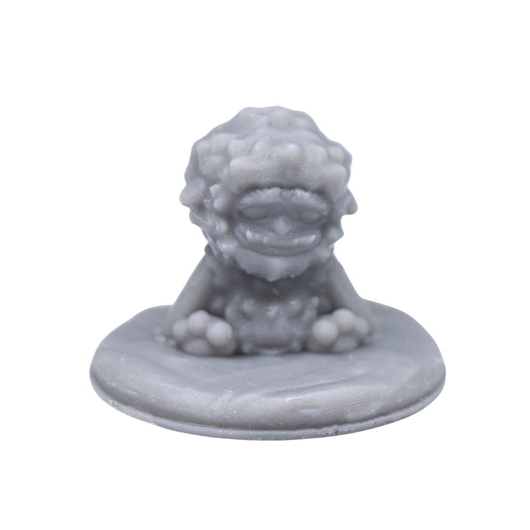Dnd Miniature Familiar Yeti Resin Dnd Miniature Figures for Tabletop ...