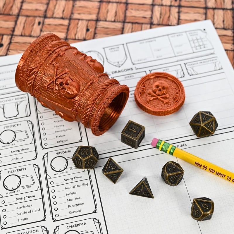 Dice Cup - Etsy