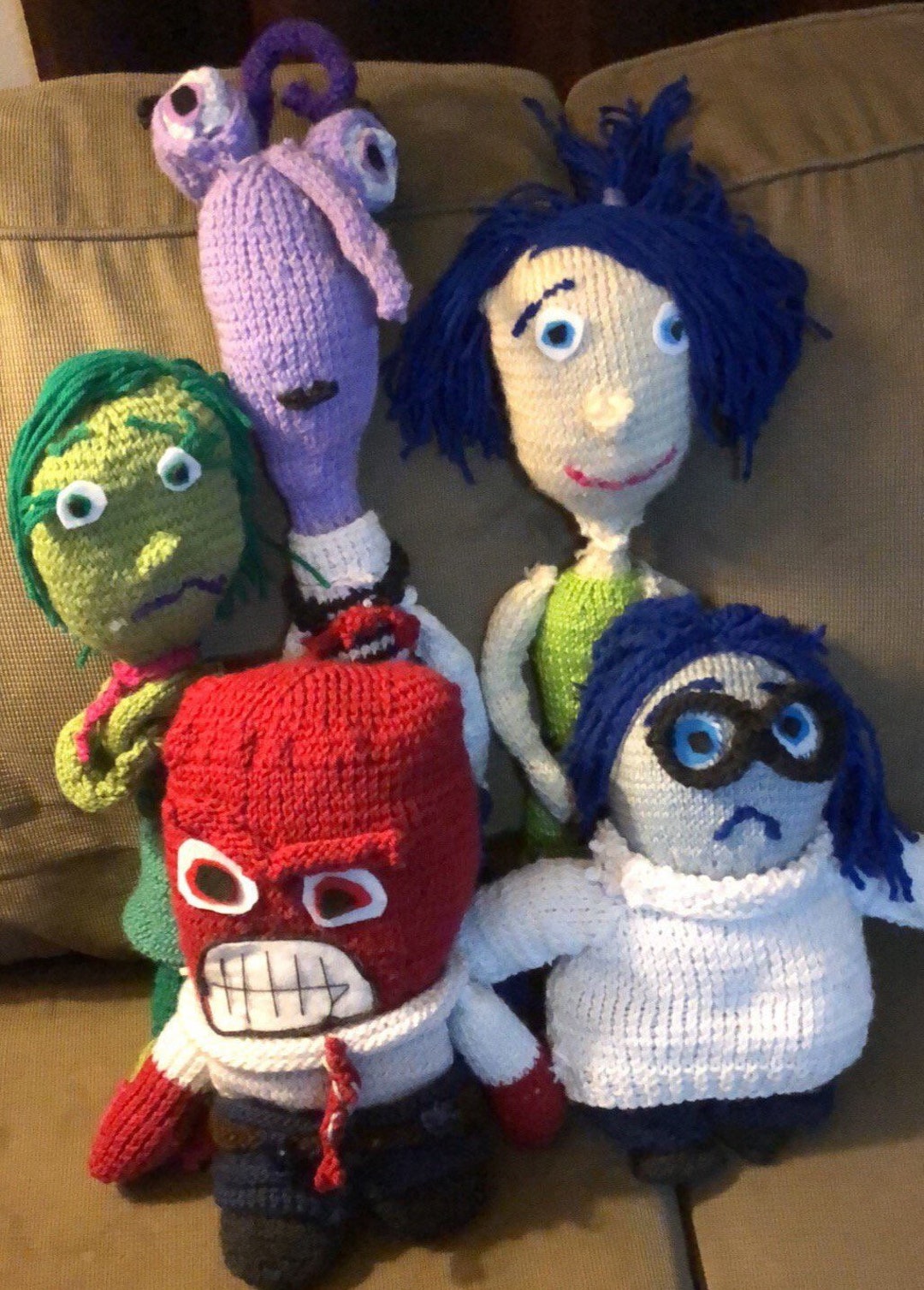 Pixar's "inside Out" Stuffed Doll Collection - Etsy