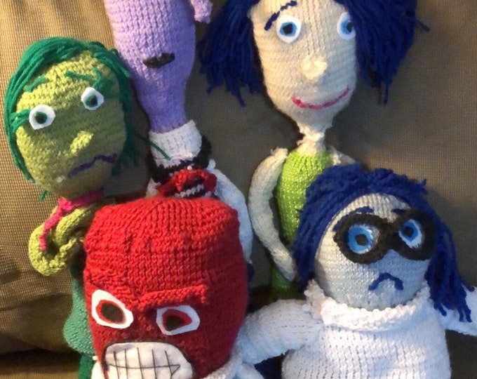 Pixar's inside Out Stuffed Doll Collection - Etsy