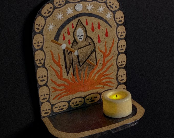 Ceramic Handmade Wall Shelf - Etsy