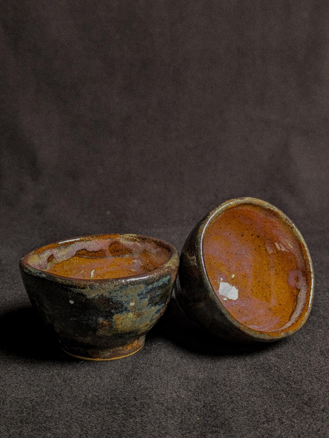 Ceramic Handmade Sake Set With Two Cups - Etsy