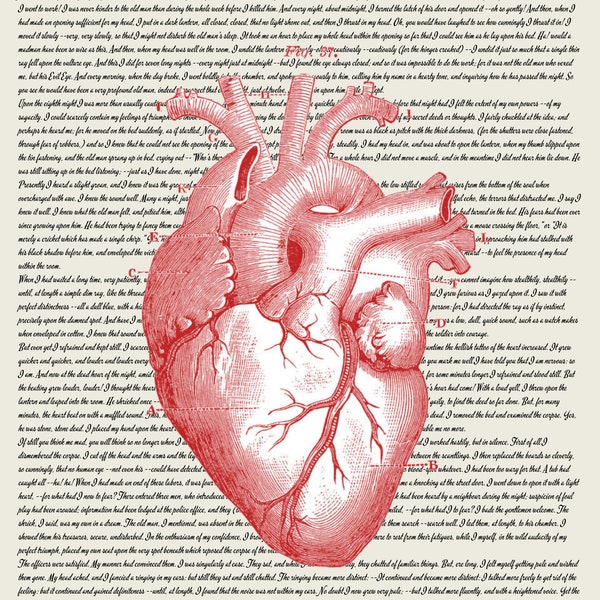 Tell Tale Heart - Etsy