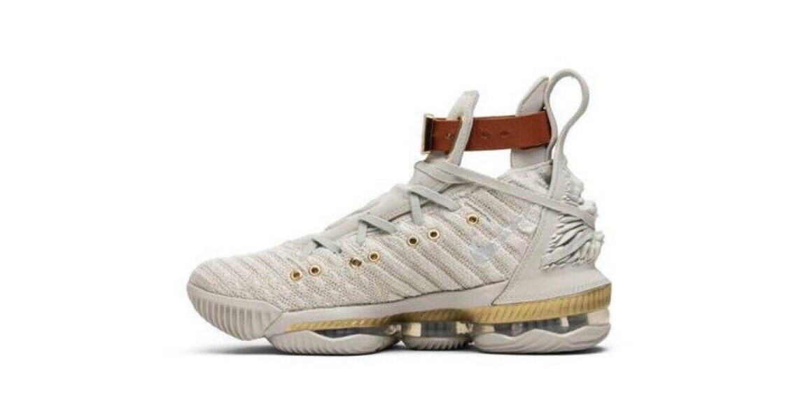 NEW Nike Lebron 16 HFR Harlem Fashion Row Sail BQ6583-100 Women Sz 8.5 ...