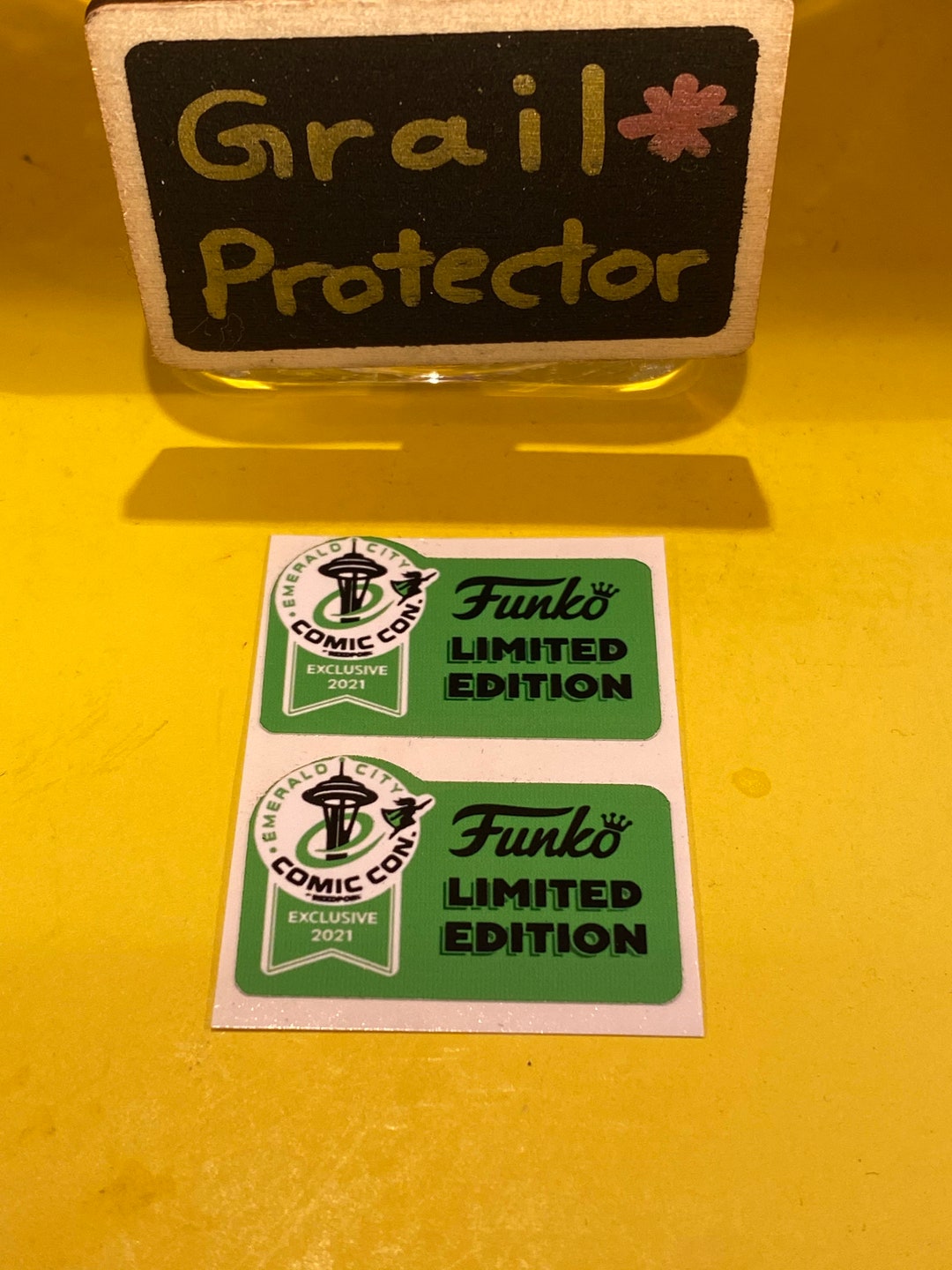 Set of 2 Eccc 2021 Funko Pop Replacement Stickers - Etsy