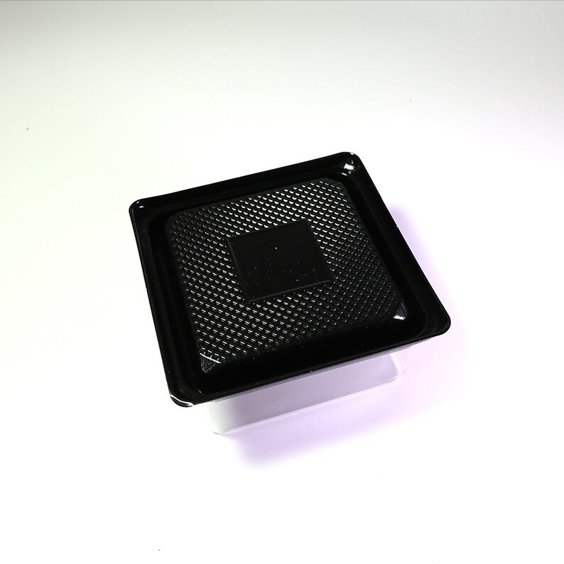 50 or 100 Food Safe Box Shaped Takeaway Containers With Clear - Etsy