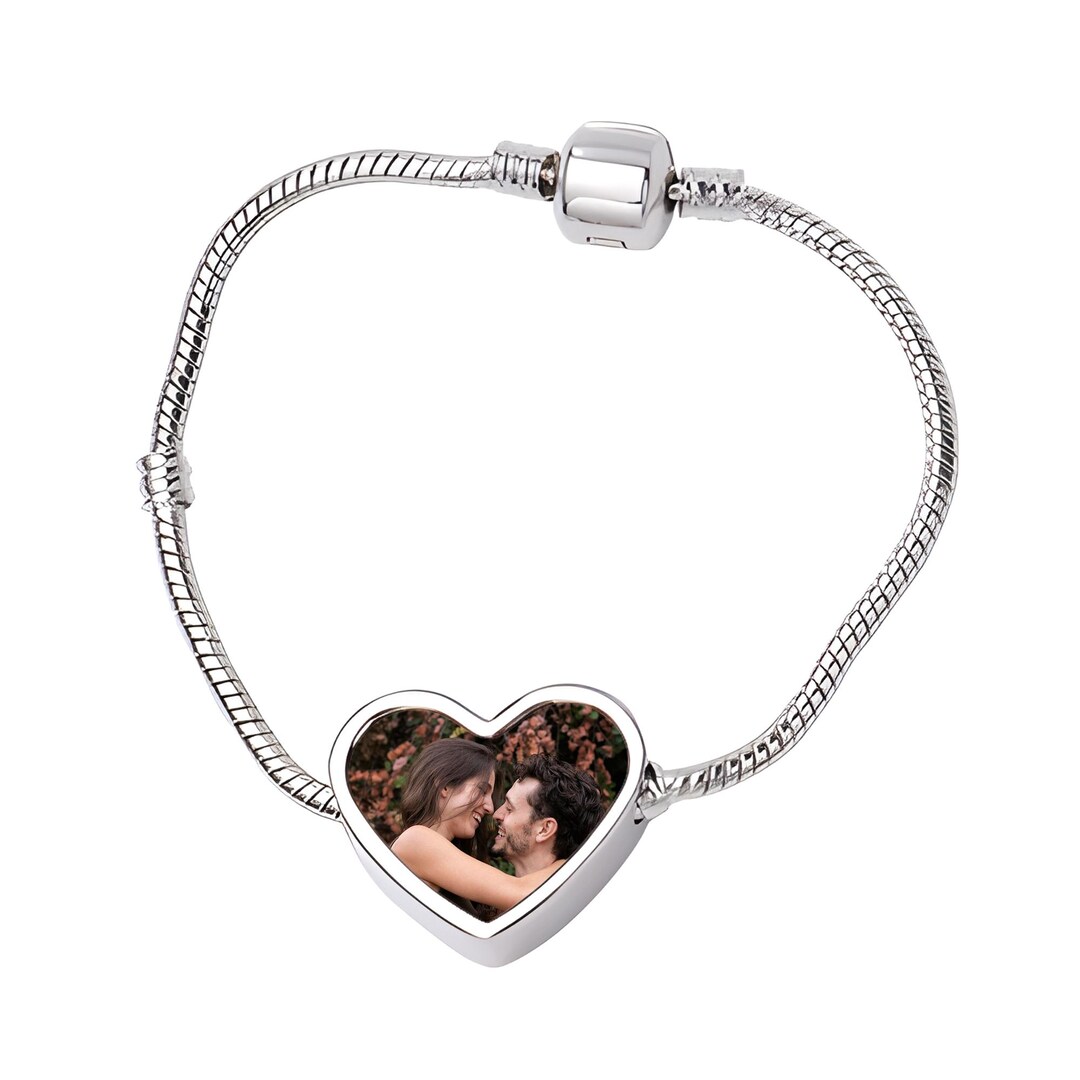 Personalized Picture Bracelets for Women,custom Locket/charm Cuff ...