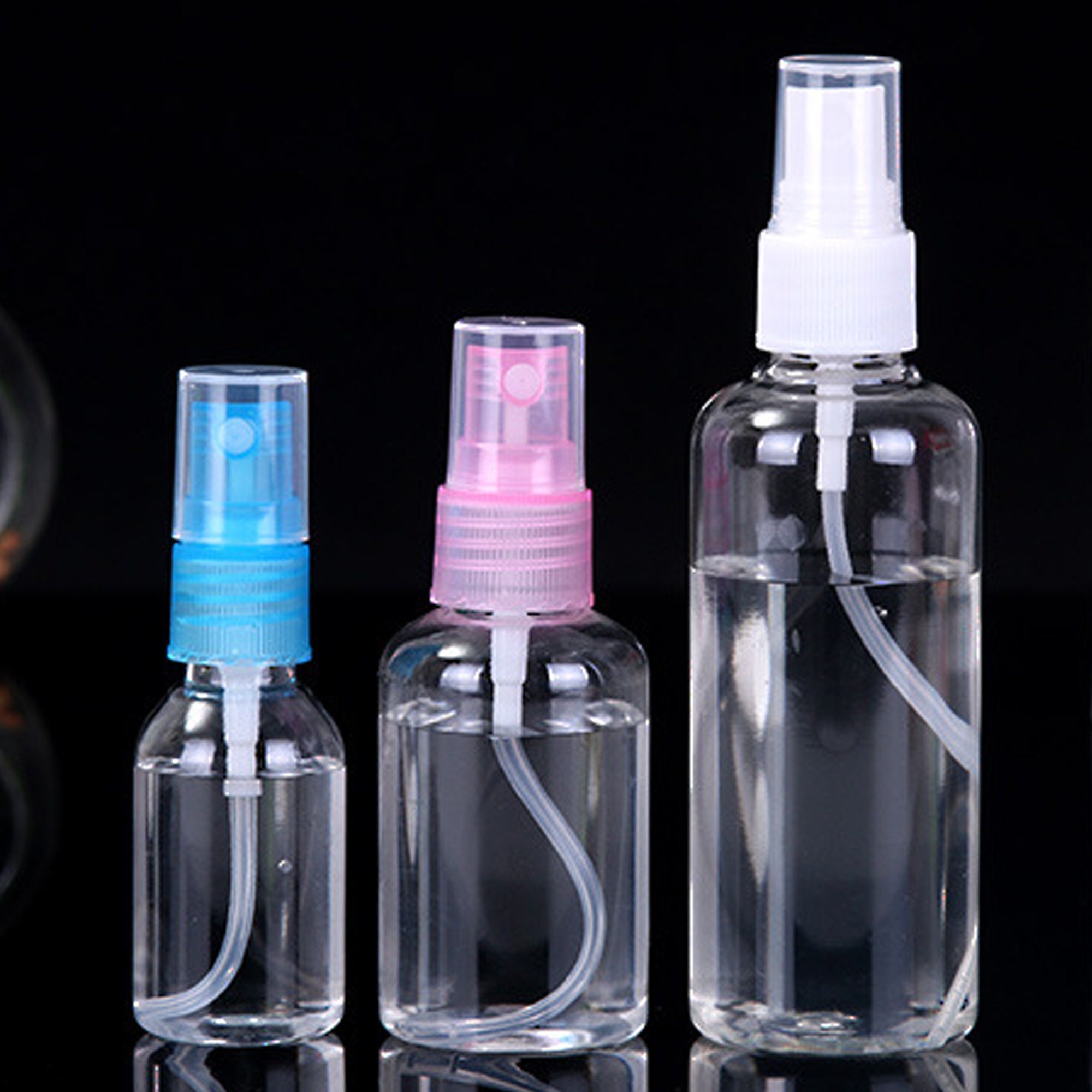 Random Color Liquid Safe Tsa-approved Multi Color Clear Empty Plastic ...