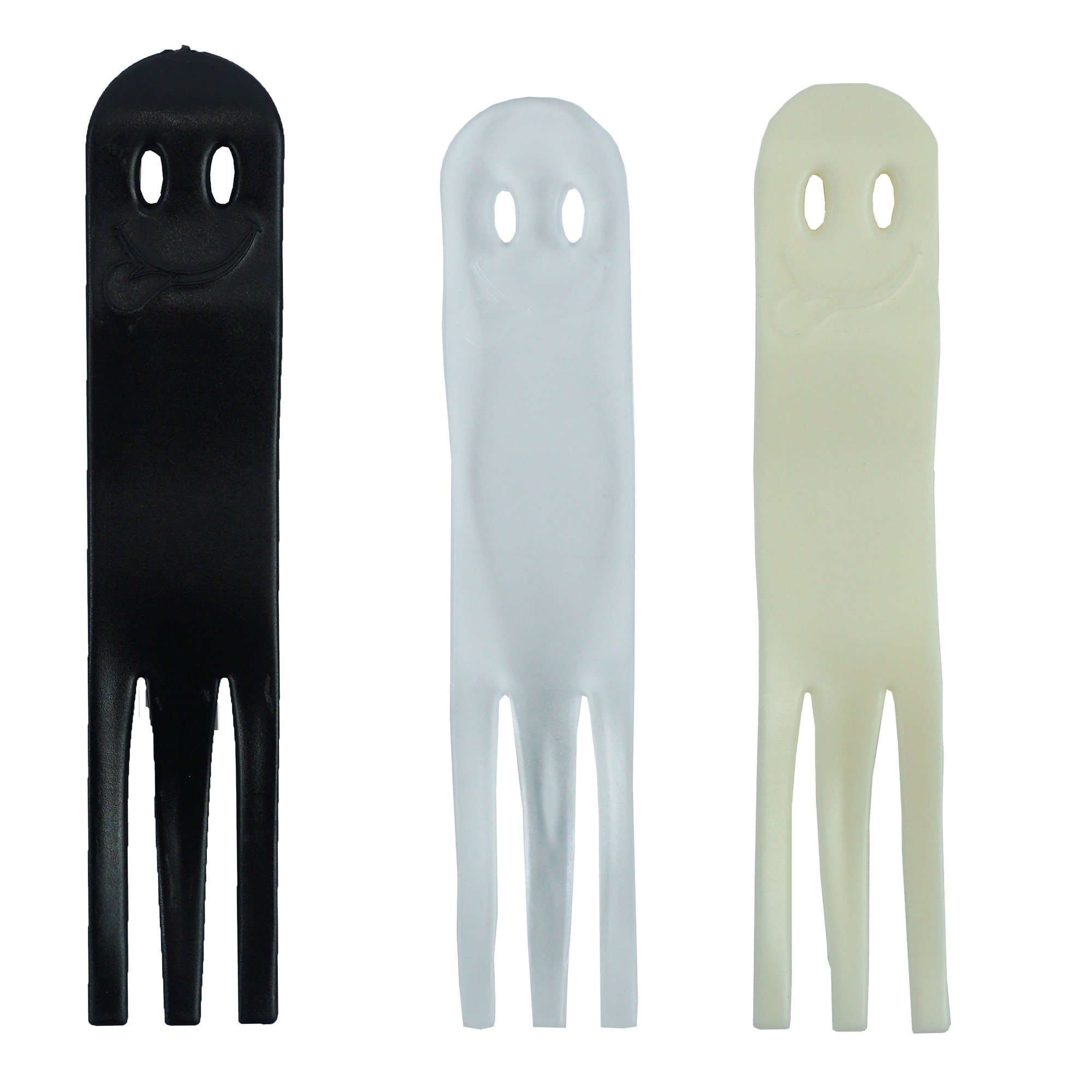 Plastic Forks With Smiley Face Handles Children's Cutlery | Etsy