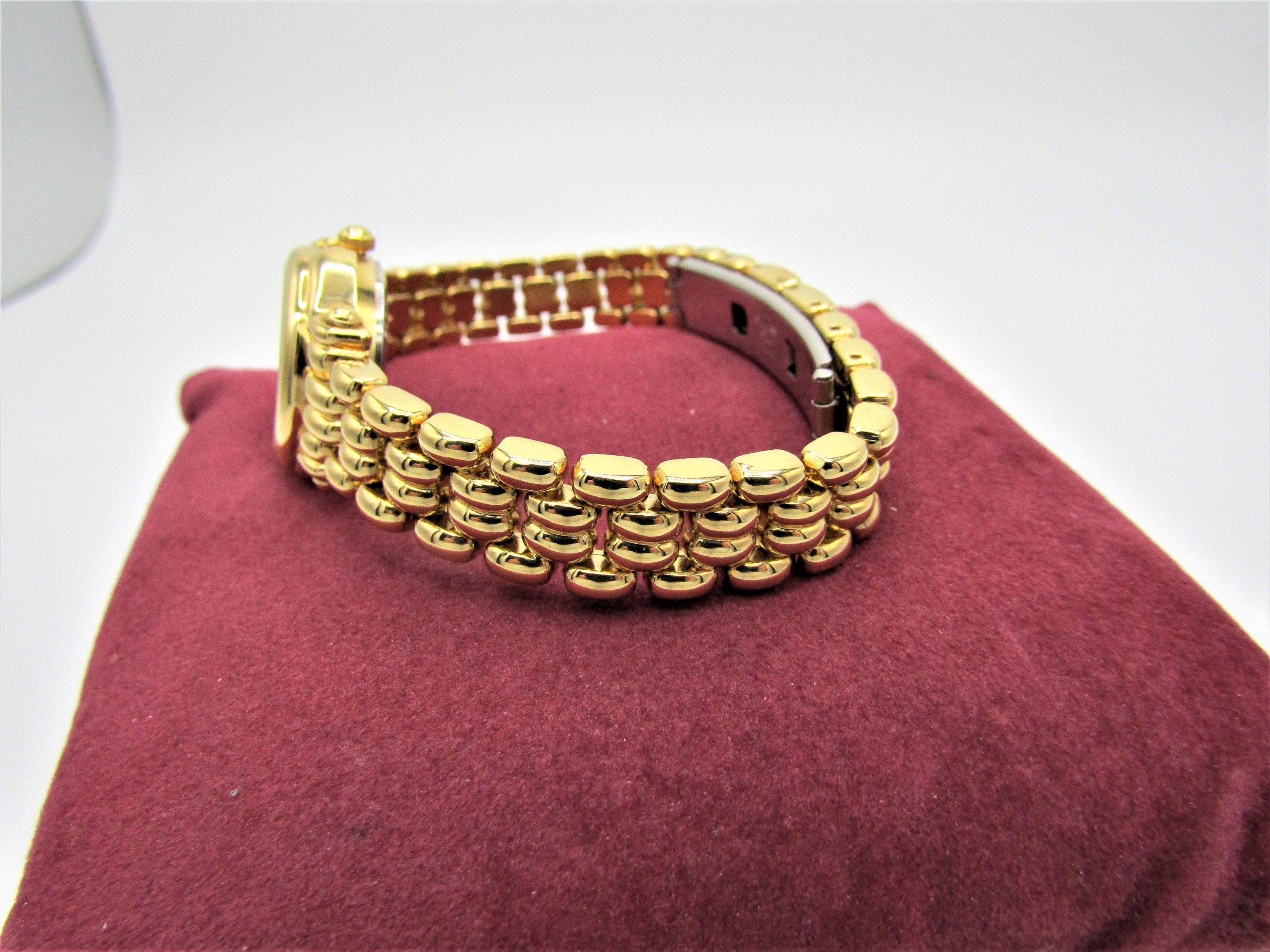 Vintage Gruen Quartz GR7323 Ladies Cocktail Floating Crystal Watch With ...