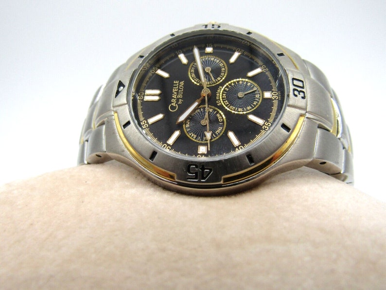 Vintage New Old Stock Rare Caravelle by Bulova 45C20 A5 Watch With ...