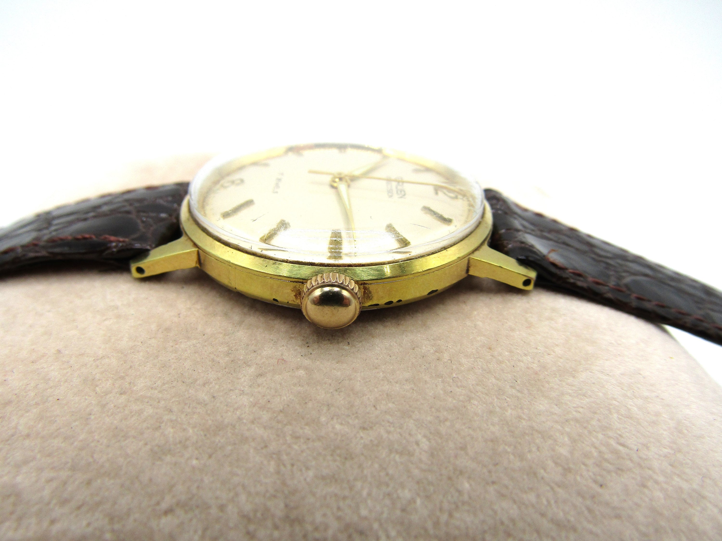 Vintage Ultra Rare Gruen Precision Cal. 510 James Bond 007 Style Watch ...