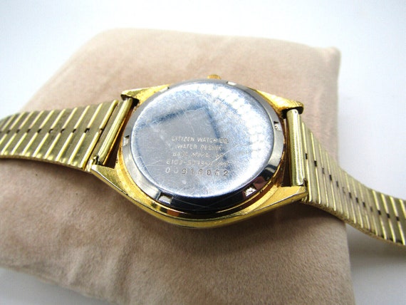 Vintage Rare Citizen CQ 6100-S09869 SMT Quartz Mens W… - Gem