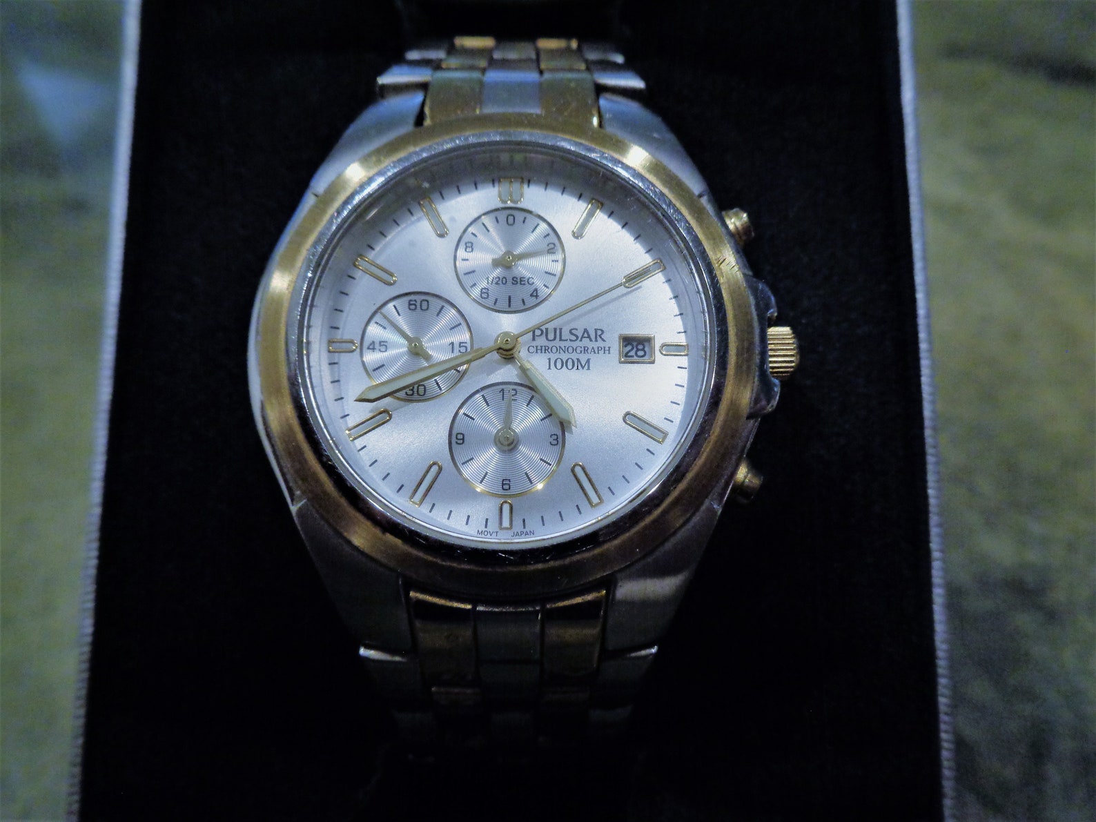 Vintage Rare Pulsar by Seiko YM92-X122 Chronograph 100M Watch - Etsy