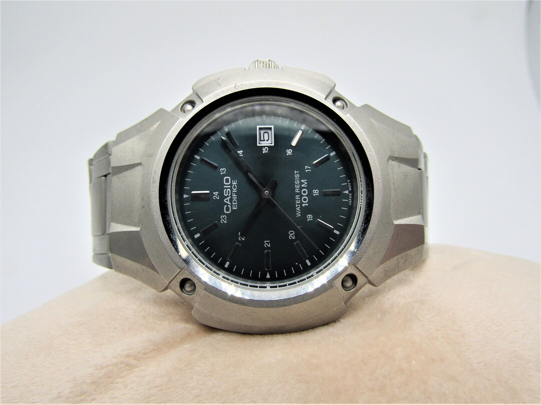 Vintage Rare Casio Edifice 24HR MTP-3036 708 100M WR Watch in Great ...