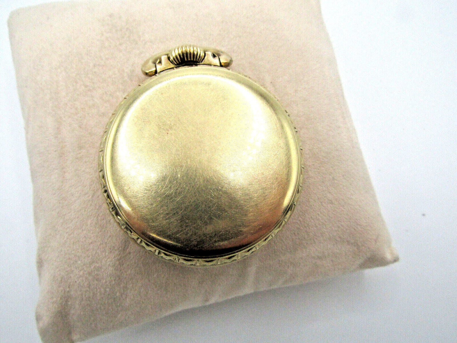 Vintage Beautiful 1947 Elgin 12s Grade 573 Model 20 Pocket Watch With ...